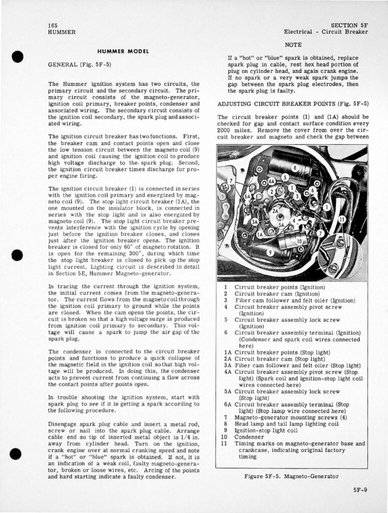 1959 - Harley-Davidson Hummer y 165 Service Manual
